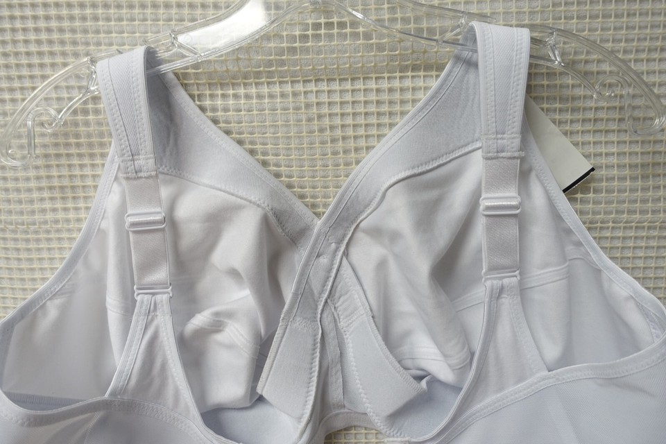 GLAMORISE~NEW!!~WHITE WIRELESS FULL COVERAGE LIFT & SUPPORT BRA CG210 ...