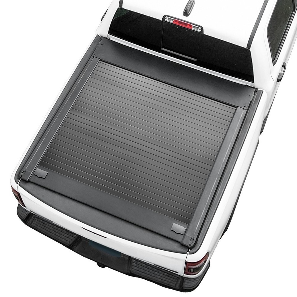 MR Retractable Hard Tonneau Cover +Rack Fit 2010-2026 F-150 6.5ft Long ...