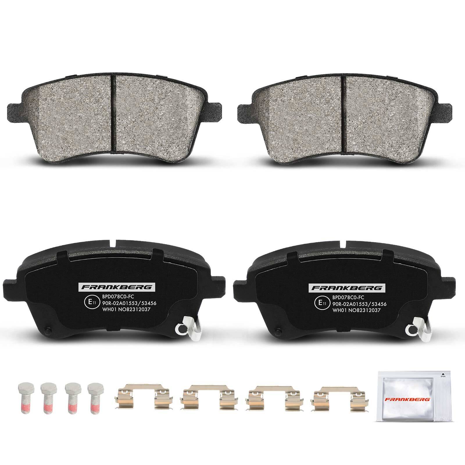 A-Premium Front Brake Pads Set for Kia Venga YN 2010-2023 1.4 1.6 ...