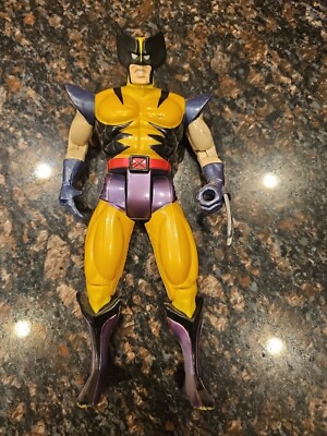 Vintage 1997 Toy Biz Wolverine 10" Marvel X-Men Deluxe Toy Action ...
