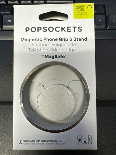 PopSockets MagSafe Round PopGrip Stand w/Adapter iPhone 16 15 14 Ring Horchata 840173743584| eBay
