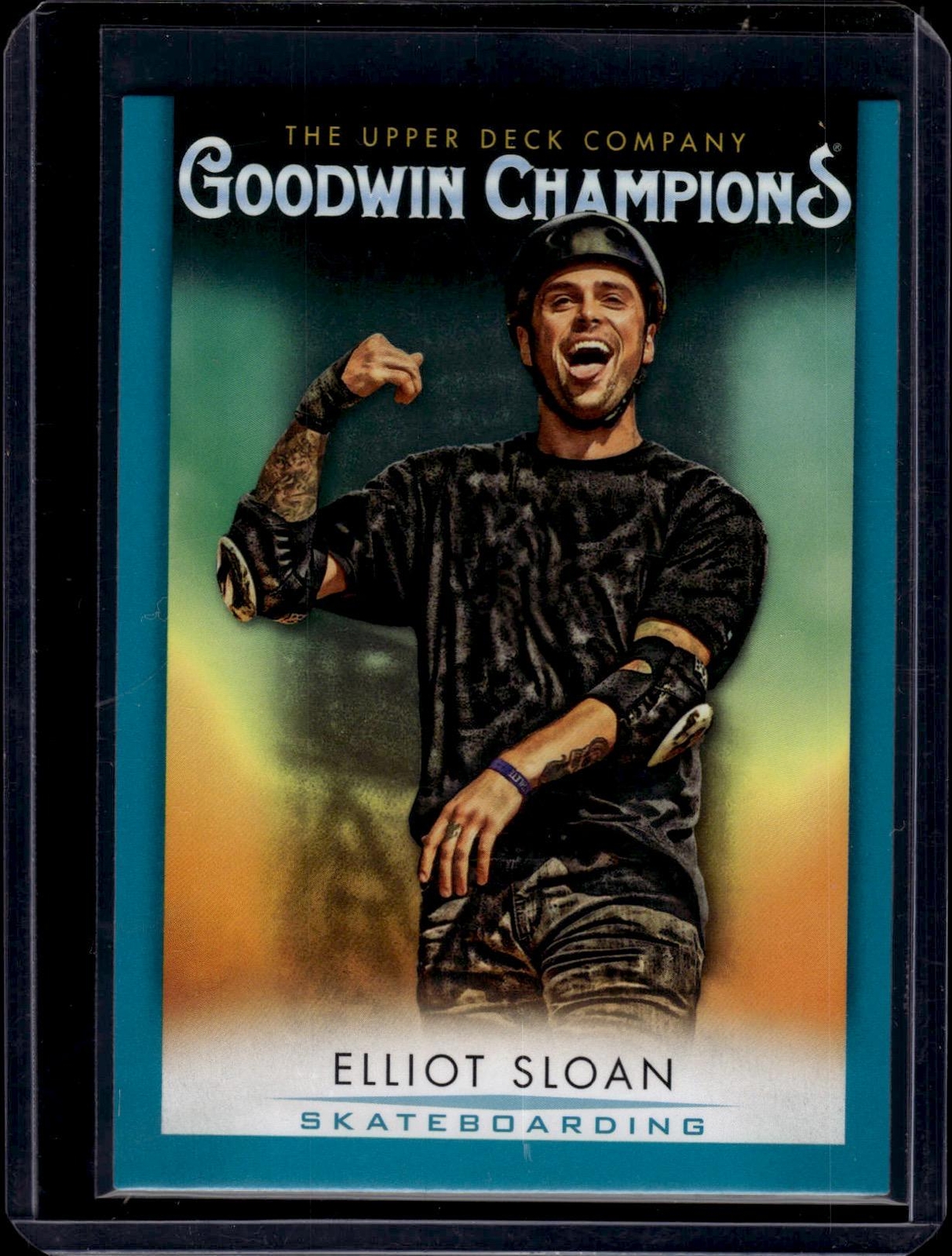 2021 Upper Deck Goodwin Champions - Elliot Sloan #56 Turquoise for sale ...