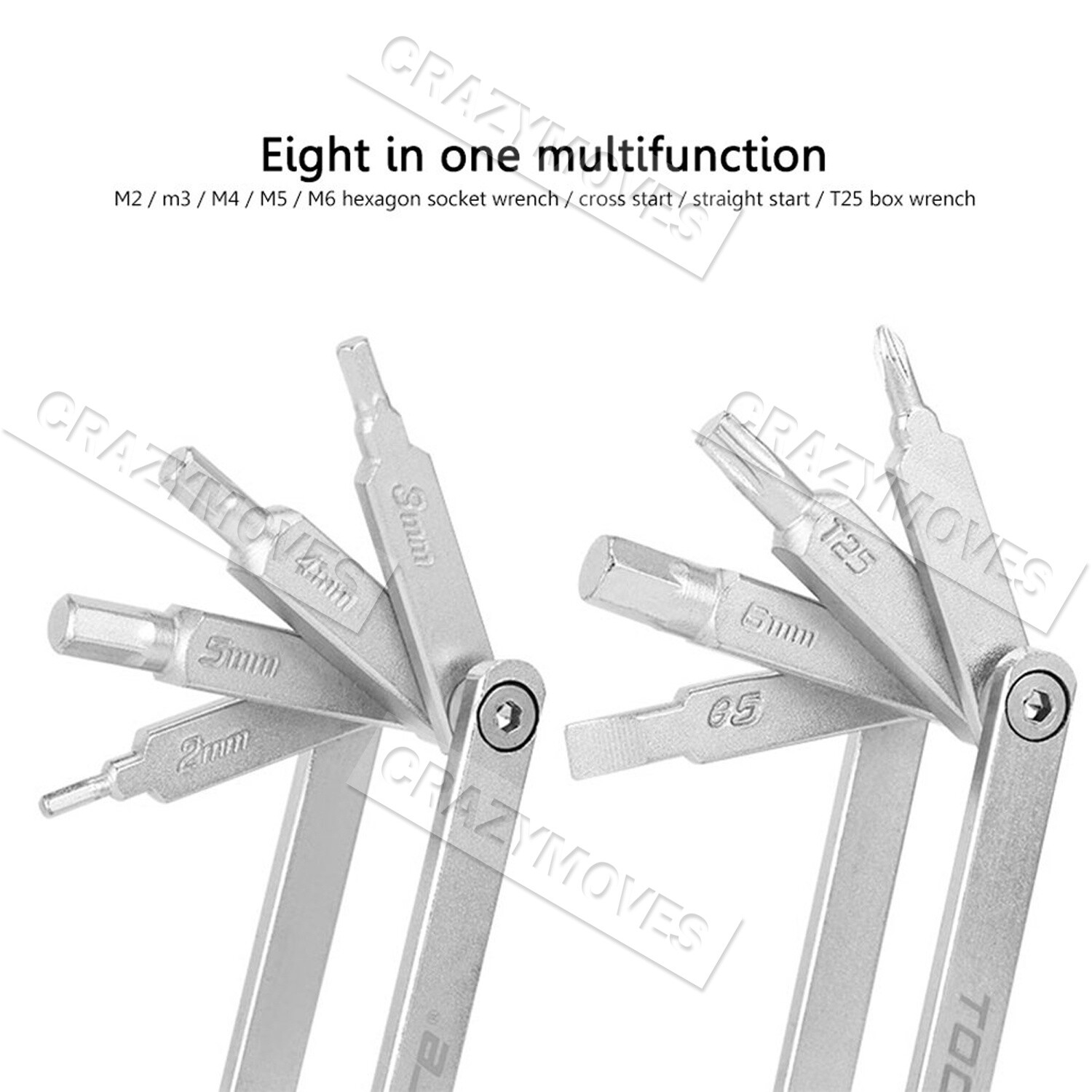 Bicycle Chain Multi-function 8IN1 Bike Portable Breaker Tool Repair Kit VIC | eBay