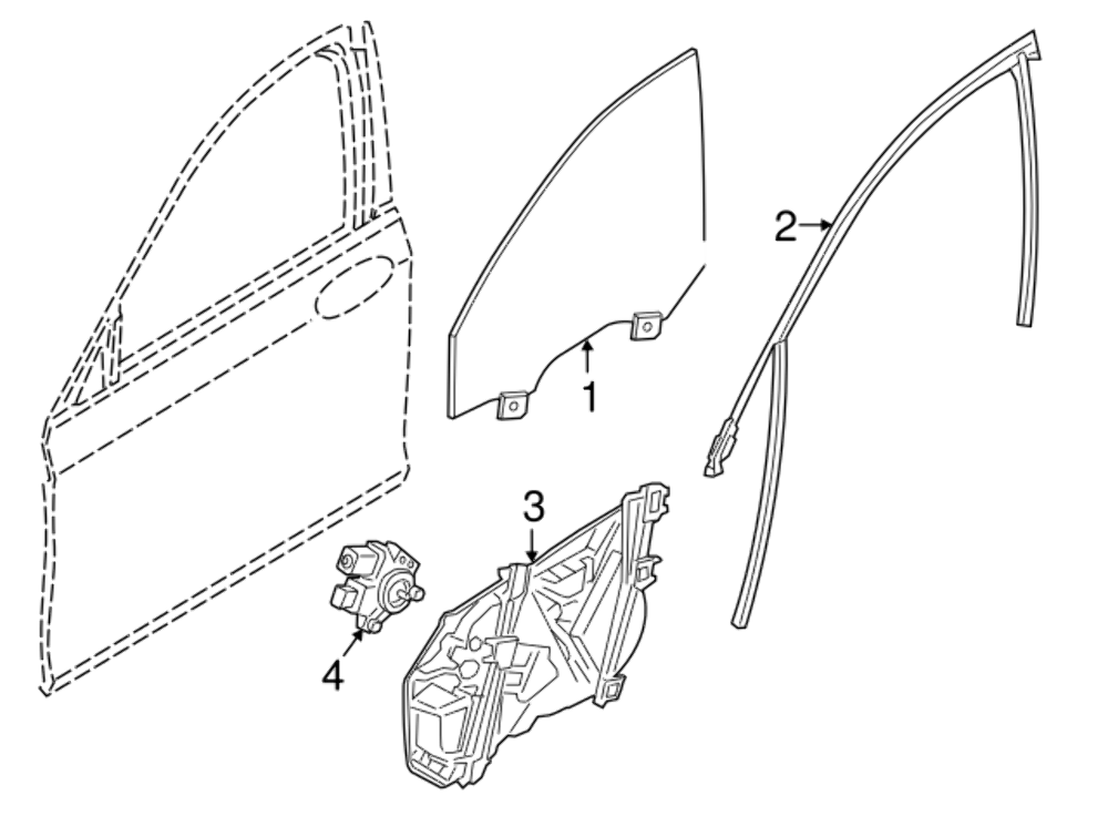 Genuine BMW Door Glass 51337337982 for sale online | eBay