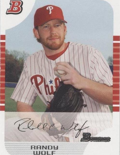 2005 Bowman - Randy Wolf #112 White /240 for sale online | eBay