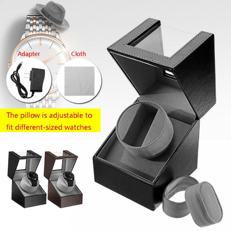 Automatic Rotation Watch Winder Display Box Case Gift Storage Organizer ...