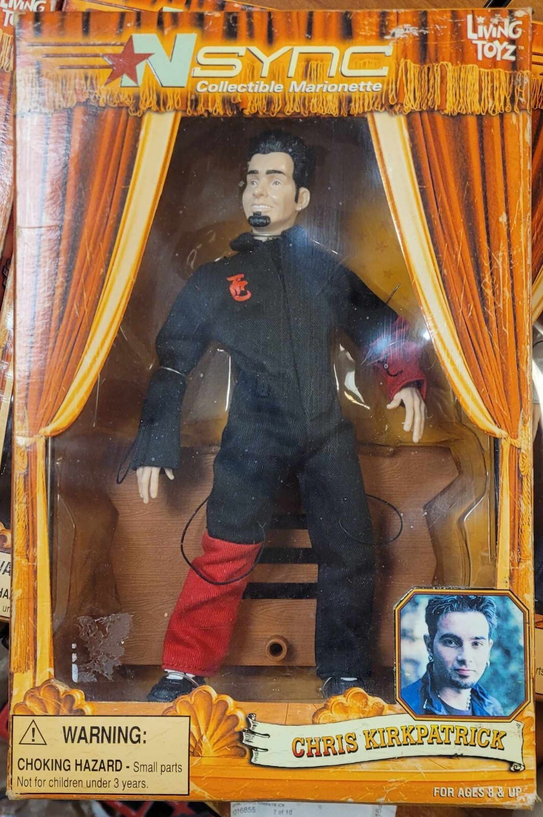 LOT OF 4 NSYNC Dolls Living Toyz Collectible Marionettes in Rough Boxes ...