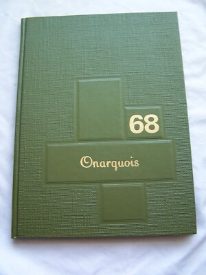1968 ONARGA COMMUNITY HIGH SCHOOL YEARBOOK ONARGA, ILLINOIS ONARQUOIS ...