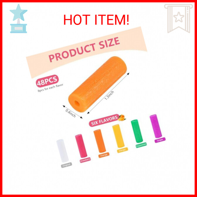 48 Pcs Colorful Orthodontic Aligner Chewies for Aligner Chompers ...