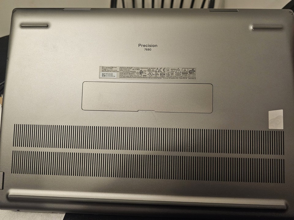 Dell Precision 7680 Mobile Workstation - 16" 5.5Ghz Intel Core i9 ...