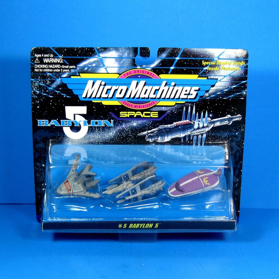 TV B5. Set of 6 Babylon 5 micro machines #1-6. galoob. Factory sealed ...