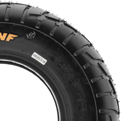 SunF 26x8-14 ATV UTV Track Tire 26x8x14 All Terrain Off Road Tubeless 6 ...