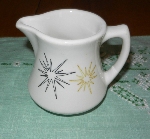 Vintage Walker China Restaurant Ware Star Burst Design Creamer | eBay