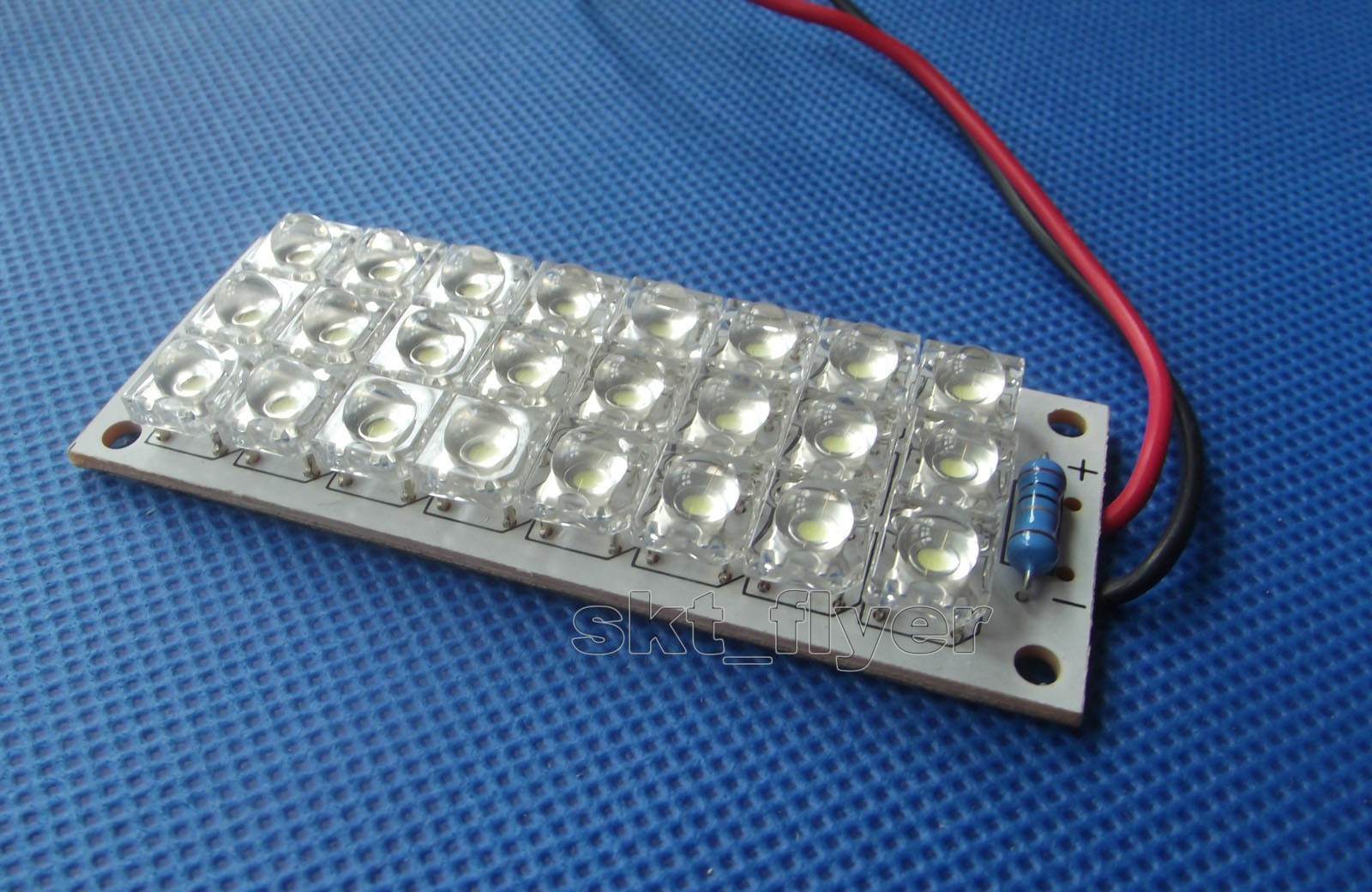 White 12V 24 LED Lamp Piranha LED Board Lights Mobile Panel Lighting ...