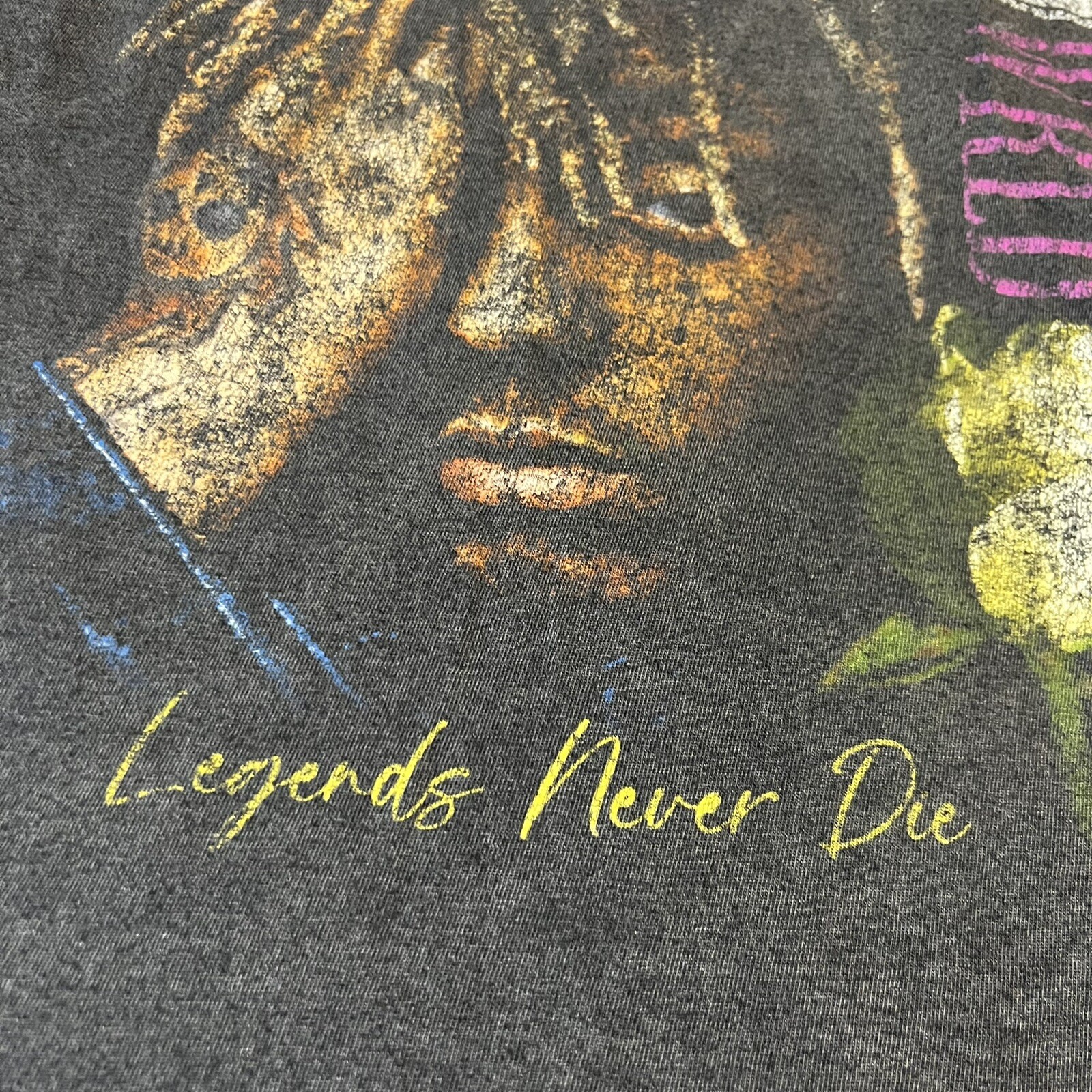 Juice Wrld Legends Never Die T Shirt Gray Small - Gem