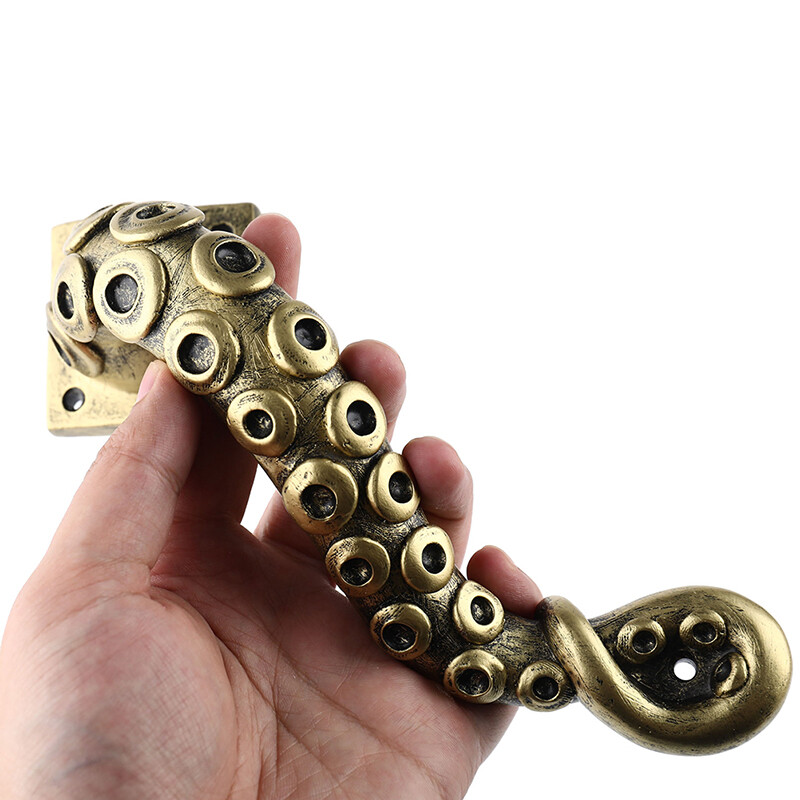 Vintage Octopus Door Knob Animal Style Hook niture Drawer Bar Pulls Han ...
