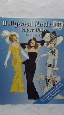 Hollywood Movie Star Paper Dolls : 24 Great Actresses with Costumes ...