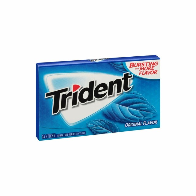 Trident MINT Variety Pack Includes 20 Packs of Gum Spearmint Original ...