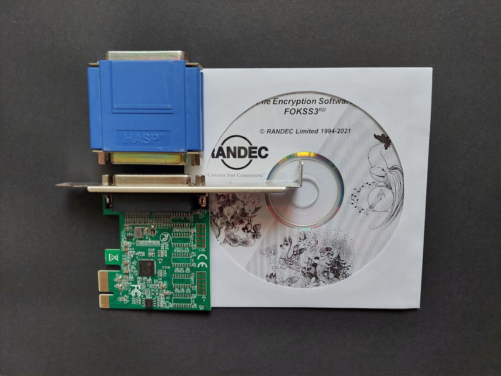 RANDEC FOKSS3rd TIME Software+Aladdin HASP ParallelPort TimeHASP-4 Key ...