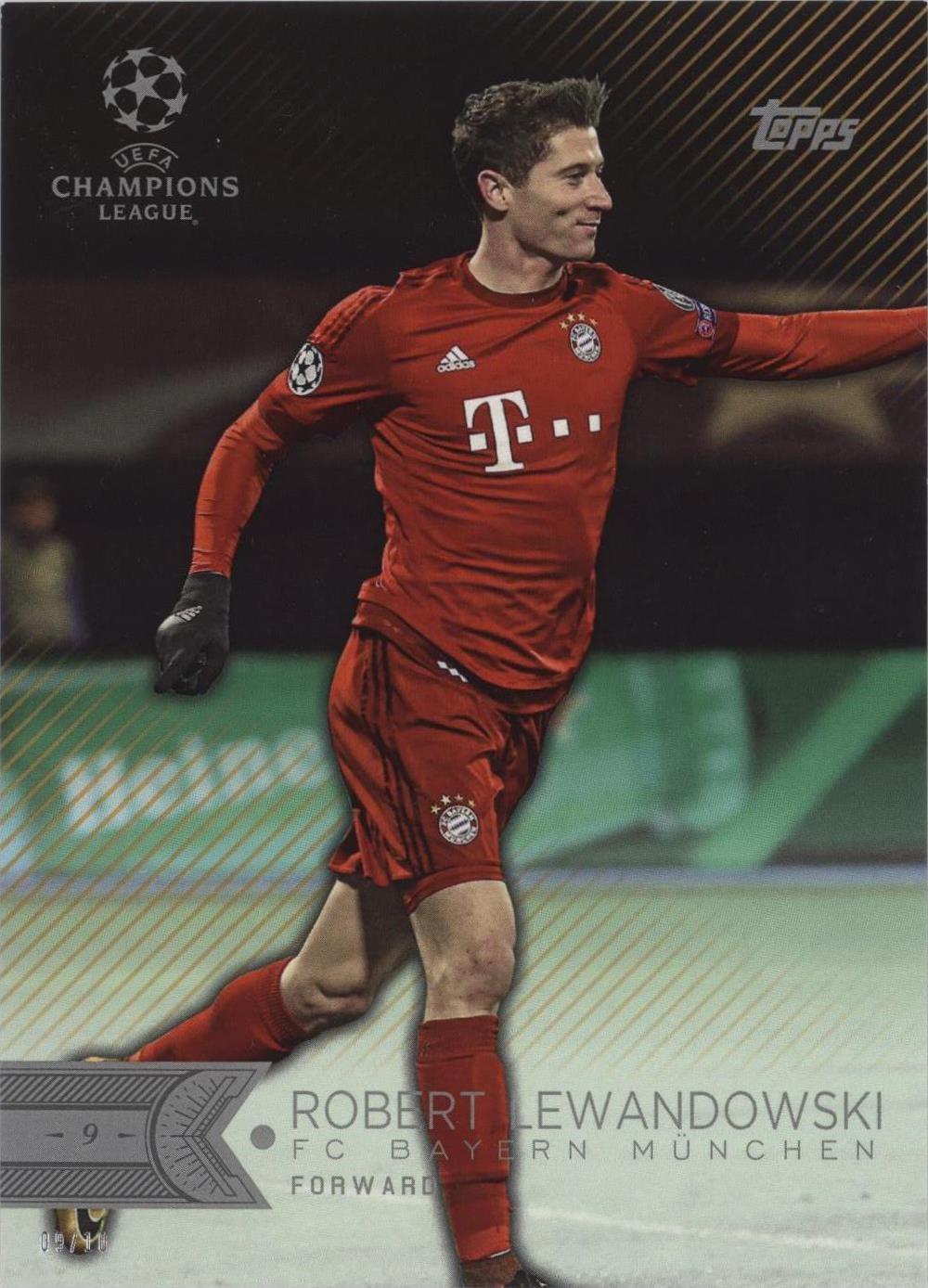 2015-16 Topps UEFA Champions League Showcase - Robert Lewandowski #136 ...
