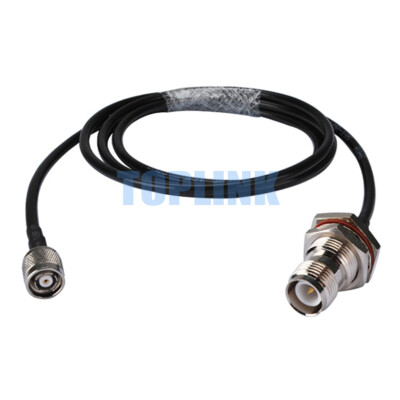 RP-TNC Male (Female Pin) to RP-TNC Female (Male Pin) RF Coax Cable RG58 ...
