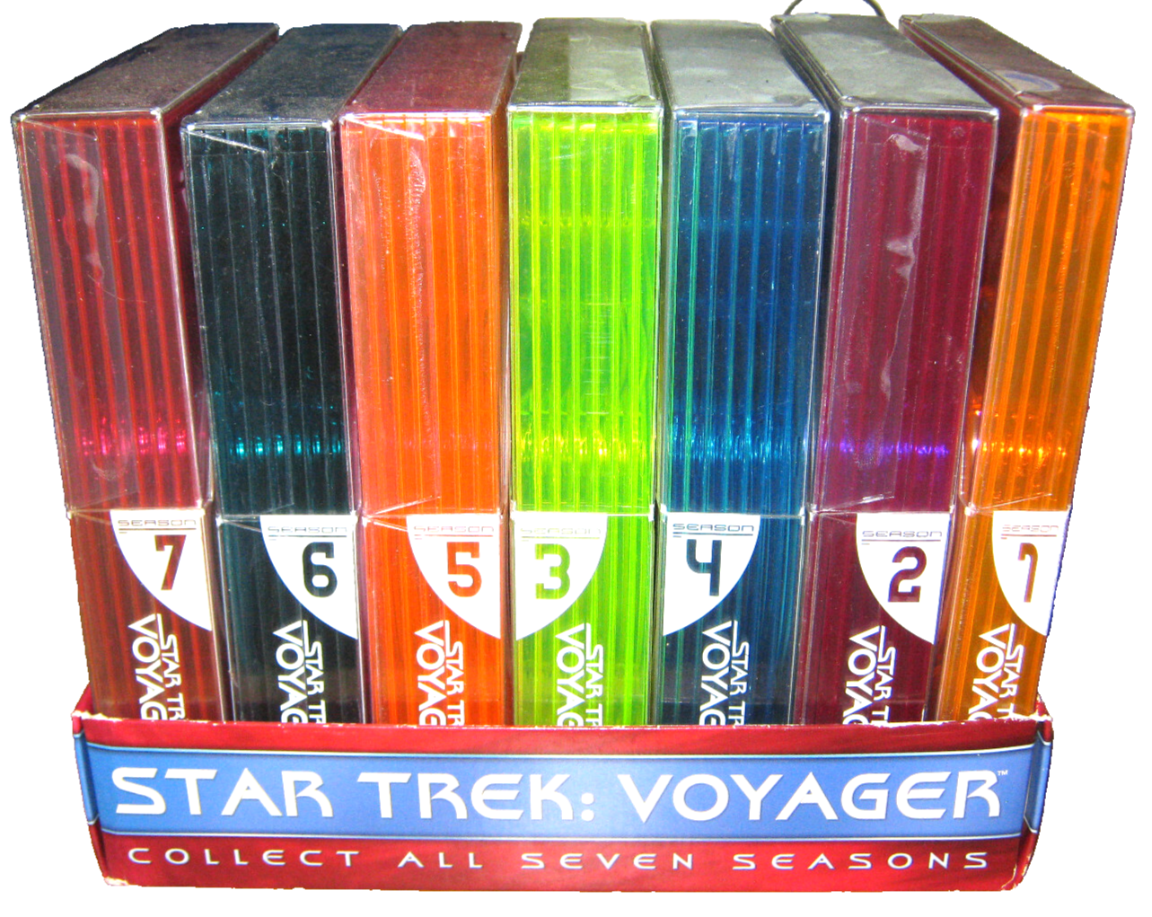 Star Trek: Voyager - Complete - All 7 Seasons - Rare Collector's Set ...