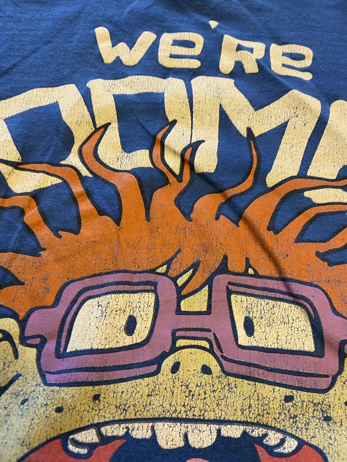The Rugrats Chucky “We’re Doomed” Shirt Sz M - Gem