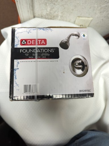 Delta Foundations Chrome 1-handle Shower Faucet With Valve B112915C for ...