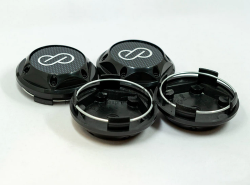 4pcs 68mm Enkei Emblems Wheel Center Caps Hub Caps Rim Caps Black ...