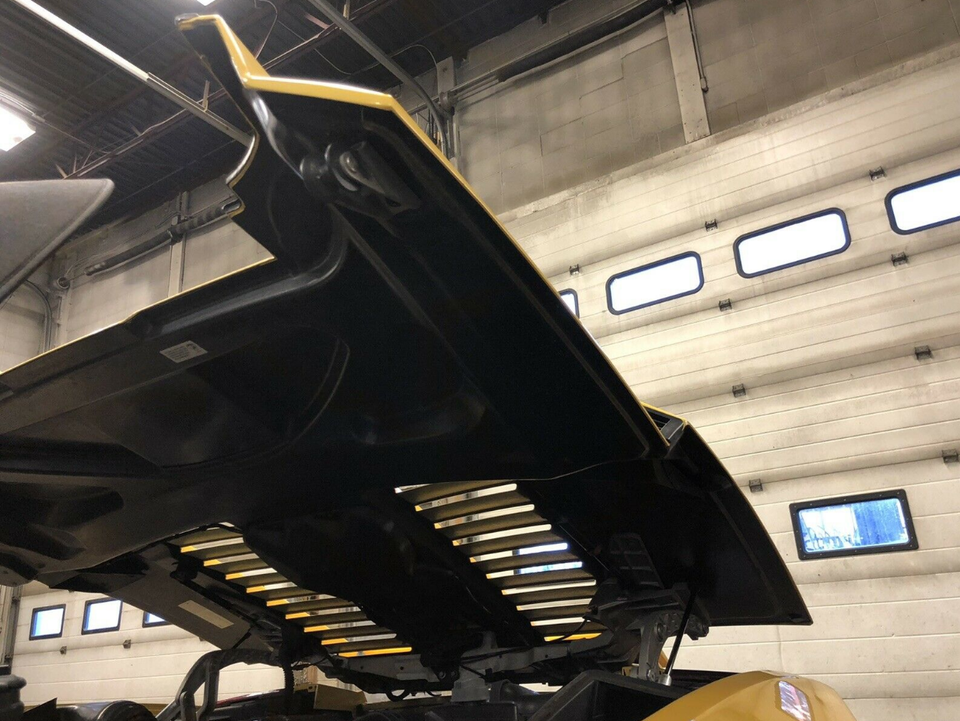 2008 LAMBORGHINI GALLARDO SPYDER 5.0L REAR ENGINE BONNET HOOD COVER ...