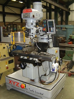 XYZ 1500 TURRET MILLING MACHINE, Ex Luton college, price inc VAT | eBay UK