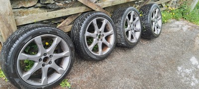 Rare Genuine Volvo Fortuna 18" Alloy wheels 8J 18 55 V70 S60 XC60 245 ...