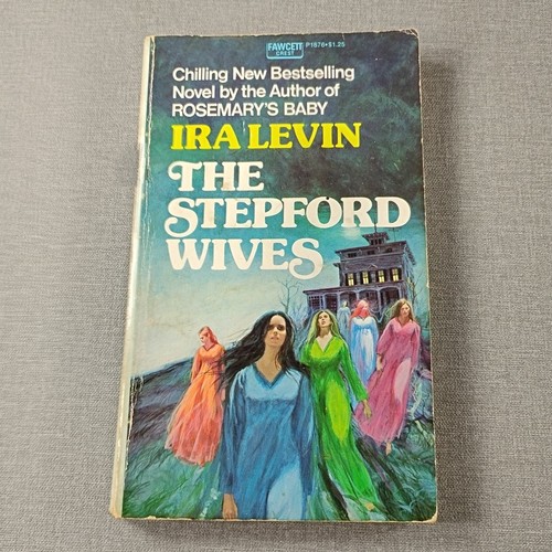 The Stepford Wives by Ira Levin Fawcett 1973 Vintage Horror Paperback ...