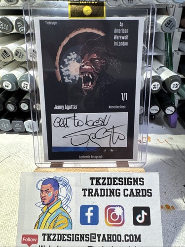 Actress Jenny Agutter 1/1 Authentic Autograph Clip Trading Card Artist Signed TK | eBay