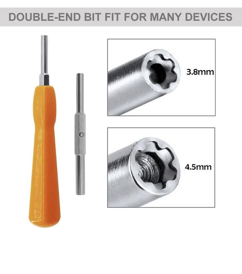 4.5mm Gamebit Security Bit Screwdriver SEGA SNES N64 Gamecube Console ...