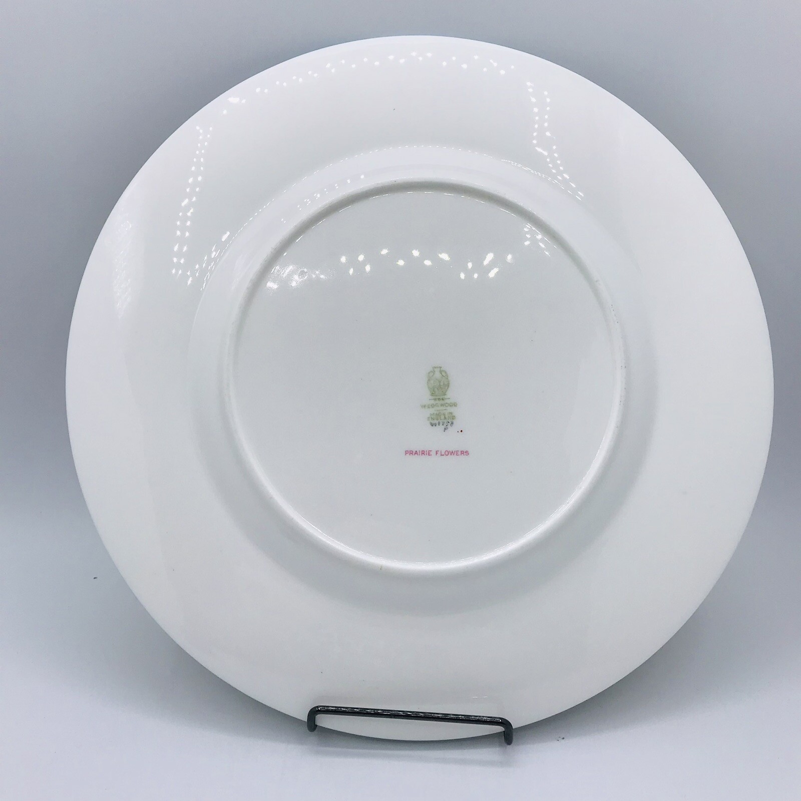 Wedgwood Prairie Flowers 4 Dinner Plates 10 1/2" England Hand Painted ...