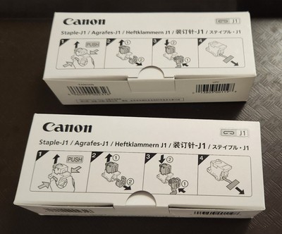 Genuine Canon J-1 Staples Box of 3 Refills Lot of 2 Boxes Total ...