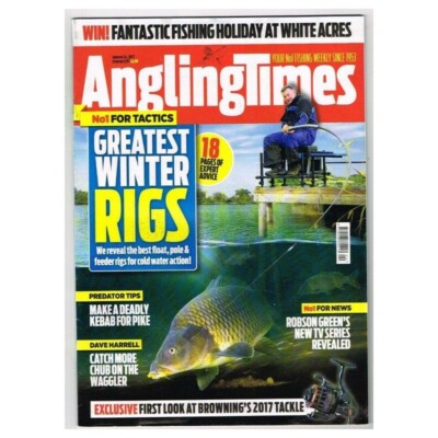 Angling Times Magazine January 24 2017 mbox3595/i Greatest Winter Rigs ...