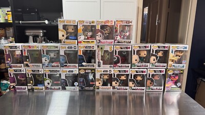 Massive Funko Pop! Lot – 24 Collectibles – Star Wars, DC, Squid Game ...