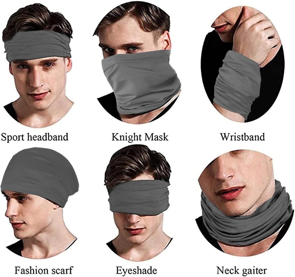 Neck Gaiter Windproof Bandana Balaclava Motorcycle Face Mask Cover ...