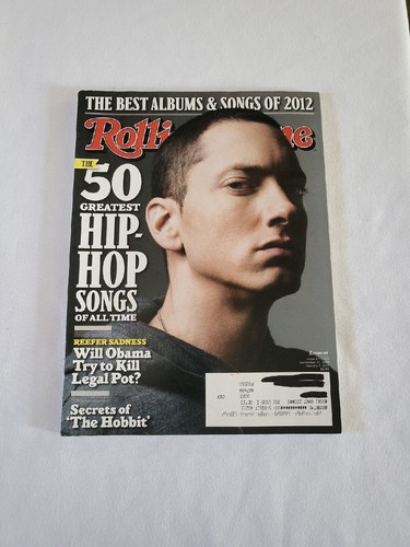 2012 Dec 20/2013 Jan 3, Rolling Stone Magazine, Eminem, (MH844) | eBay