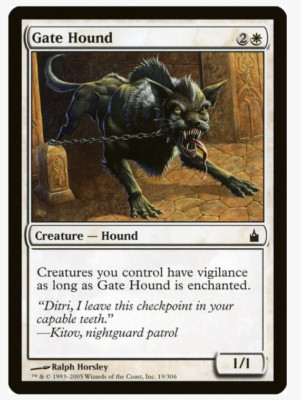 Gate Hound - RAV (x4) PLAYSET MtG Magic the Gathering NM/LP | eBay