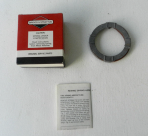 Genuine Briggs & Stratton 5010 Rewind Starter Spring Part 490179 - NEW ...