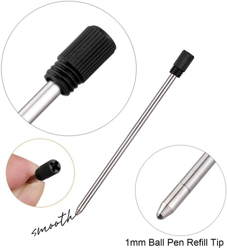 5 Ink Refills For The TRUE UTILITY 6-in-1 Multi-Tool Pen Ruler Level ...