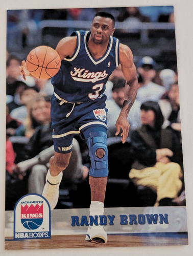 1993-94 NBA Hoops Basketball - #187 Randy Brown - Kings | eBay