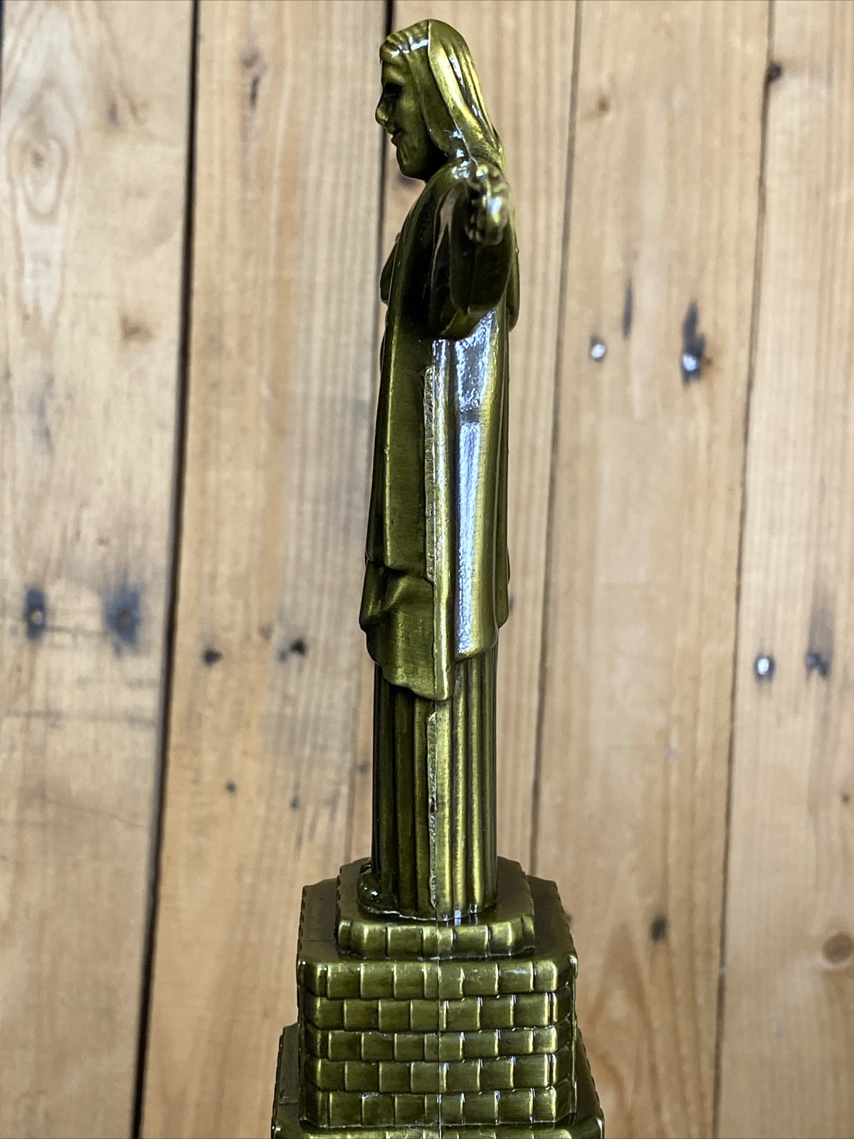 Jesus Beer Tap Handle Keg Metal Christ The Redeemer Statue Brazil | eBay