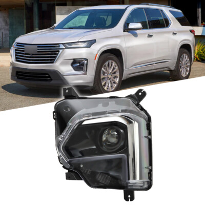 Left Headlight Assembly For 2022-2023 Chevy Traverse Headlight LED ...