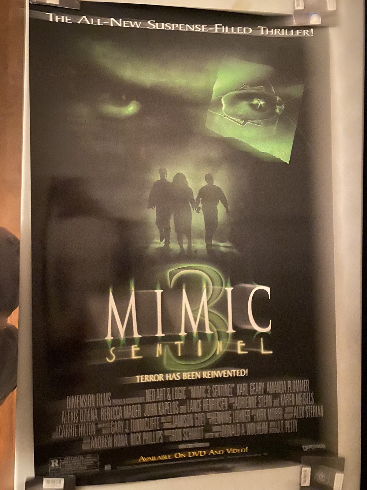 Mimic 3 Sentinel Movie Poster - 40 x 26. Rolled. | eBay
