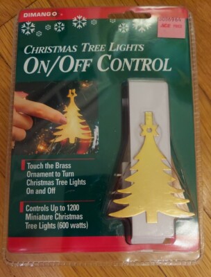Dimango Christmas Tree Turn Lights On Off Control - Brass Tree - NEW ...