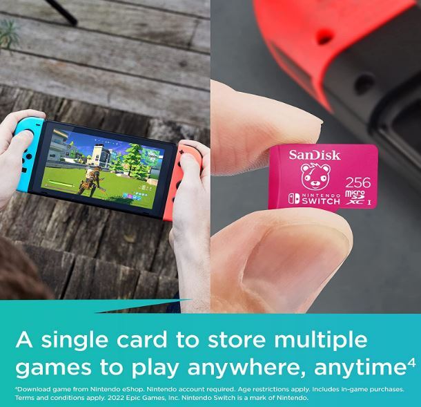Memory Card For Nintendo Switch Console 32GB 64GB 128GB 256 512GB Micro ...